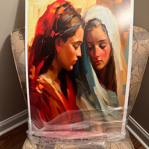 The Courageous Queen Esther , Jesus Art, Bible Art, Wall Art , Digital ...