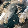 Emerald Green and White Bouquet - Etsy