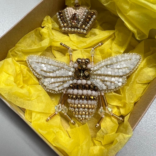 Dove Brooch, Embroidered Lady Gaga Inauguration Golden Dove Brooch - Etsy