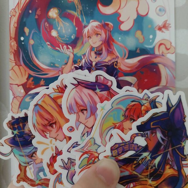 Genshin Impact Kokomi Print 11x14" - Etsy