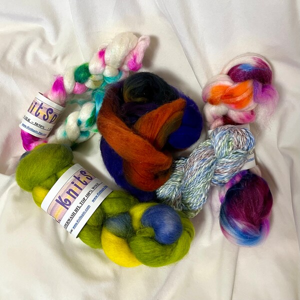 Merino Wool Top 100%, Spinning Fiber, Felting Fiber, Arts Fiber, Gift ...