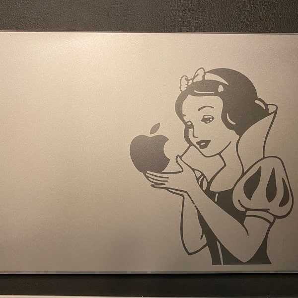 Snow White Laptop Decal/sticker - Etsy