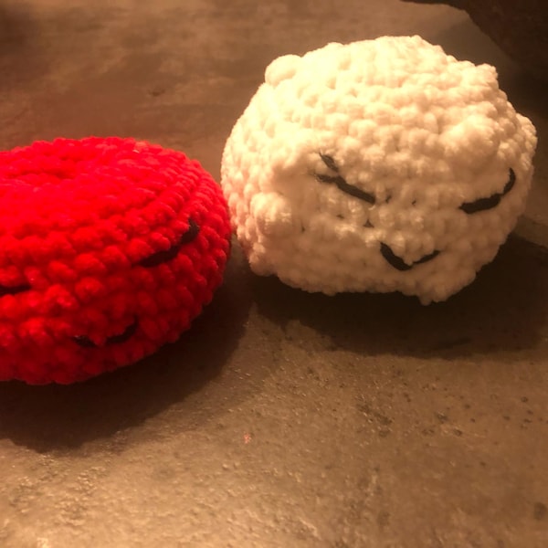 Blood Cells Crochet PATTERN ONLY! PDF Download Knotmonsters Amigurumi ...