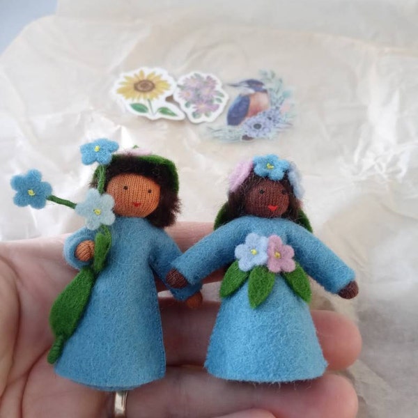 Sleep Sack Bedding for Little Waldorf Pocket Baby Doll, Handmade Wool ...