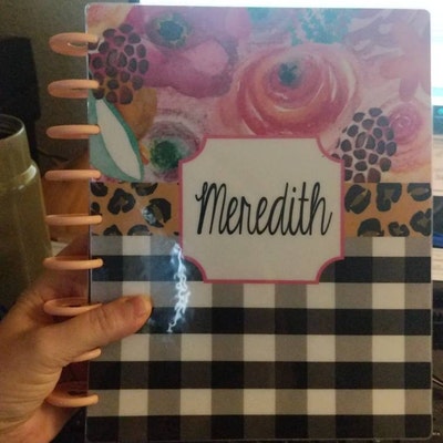 Personalized Happy Planner Cover Set Monogrammed Cover Set - Etsy