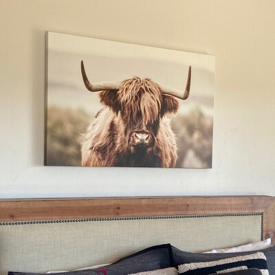 Highland Cow Print, Digital Download, Farm Animal Print, Highland Cow ...