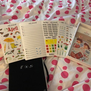 October Monthly Bullet Journal Sticker Kit Halloween Themed - Etsy