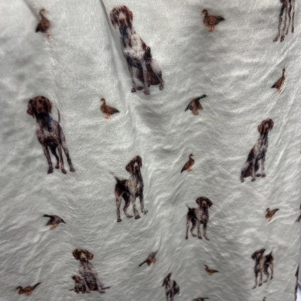 GSP Baby Blanket German Shorthaired Pointer Hunting Crib Bedding Baby ...