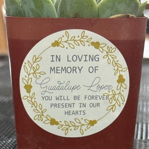 Memorial Stickers in Loving Memory of Custom Stickers Personalized ...