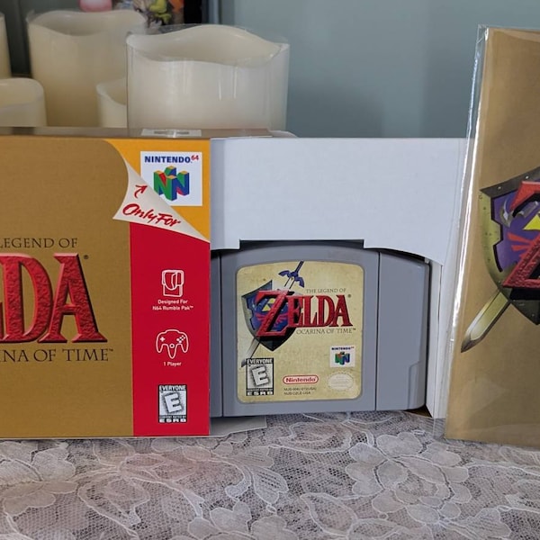The Legend of Zelda Ocarina of Time | NTSC | Nintendo 64 | N64 | En ...