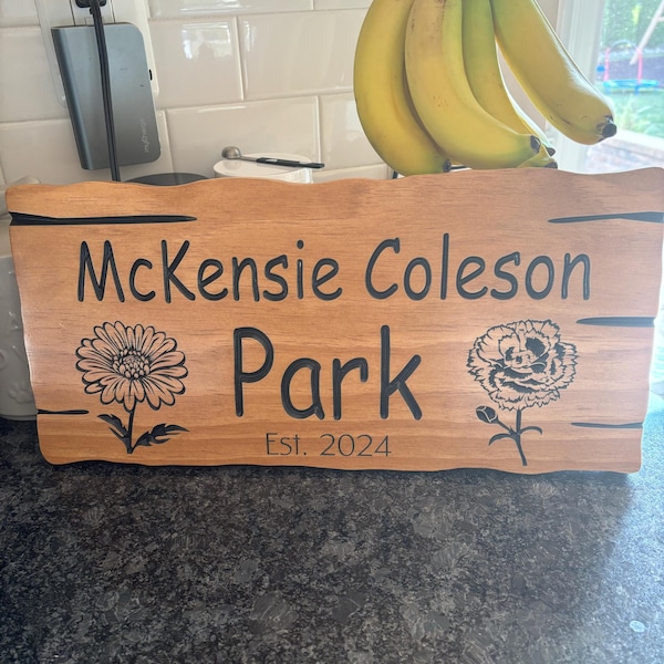 Personalized Treehouse Sign Playhouse Sign Treehouse Custom Wood Sign ...