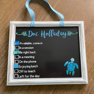 Office Door Sign,stepped Out Sign,we Will Be Back,office Closed Sign ...