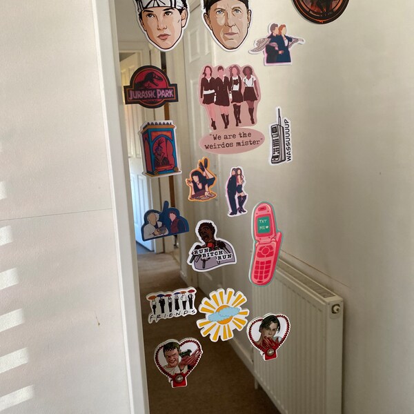 Alien Head Vinyl Sticker | Alien Head Drawing | Extraterrestrial ...