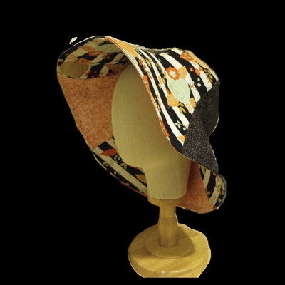 Hat Sewing Pattern designer Sun Hat Woman/girl Summer Adjustable Cap ...