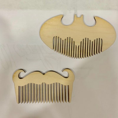 Set 12pcs Hair Combs,beard Combs,combs Svg,comb Gift,dxf Files for ...