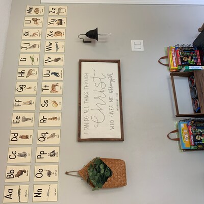 A-Z Animal Alphabet Classroom Decor, Classroom Alphabet Posters or ...