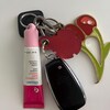 Glossier Brand Keychain Cap (key Ring Included) - Chapstick and Lip ...