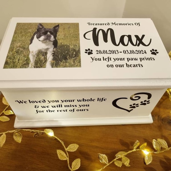 Baby/childs Teddy Tall Ashes Casket/urn/box With Clasp Memorial Box ...