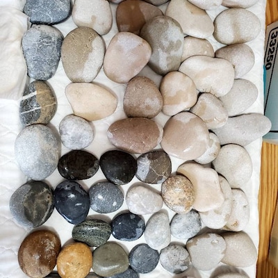 Sugar Stones Natural Ocean Tumbled Light Stones for Kindness - Etsy