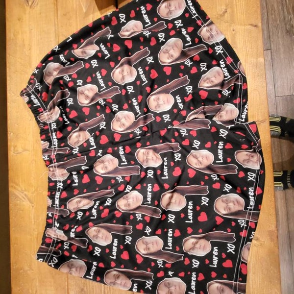 Face Boxers, Sweetheart Face Boxer Shorts, Mens Photo Boxers ...
