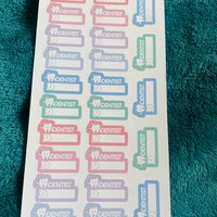 Wash Hair Planner Sticker Pastel Colours Shampoo Conditioner Basket ...
