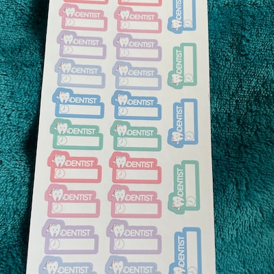 Vitamins Planner Sticker Pastel Colours to Do Planner Stickers Labels ...