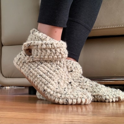 Wool Padraig Slippers - Etsy