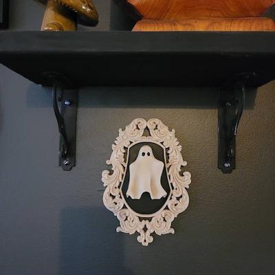 Ghost Frame Wall Art Gothic Home Decor 3D Printed - Etsy