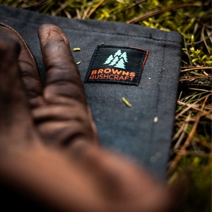 Bushcraft Waxed Canvas Ground Mat 30x30 XL Sit Mat. Camp Mat - Etsy