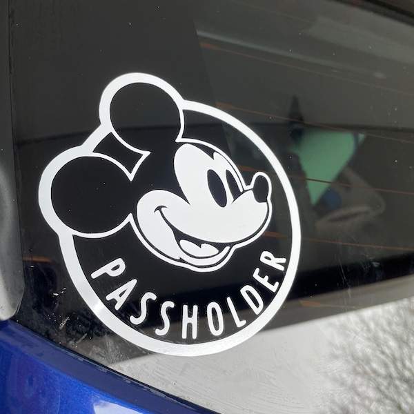 Disney Annual Passholder Decal - Etsy