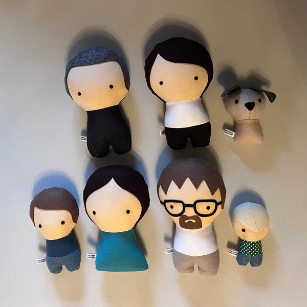 Custom Cat Portrait, Plush Cat, Memory Cat Personalized Doll, Handmade ...