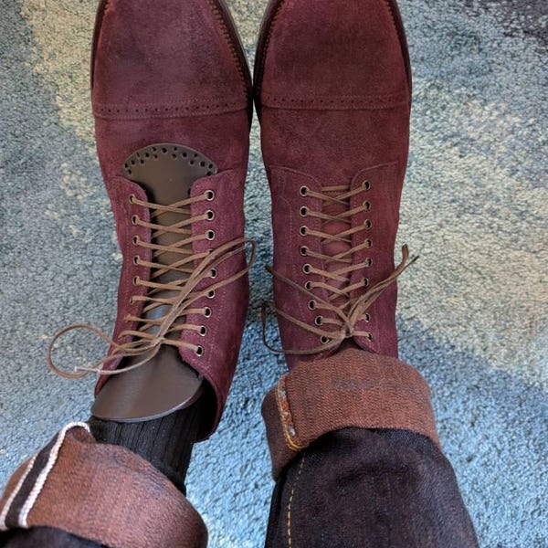 Leather Boot Kilties/false Tongue/boot Protector/boot Accessory 6&8inch ...