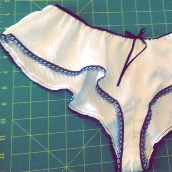 Vintage Style Tap Pant Lingerie Sewing Pattern Ohhh Lulu 1504 Alice ...