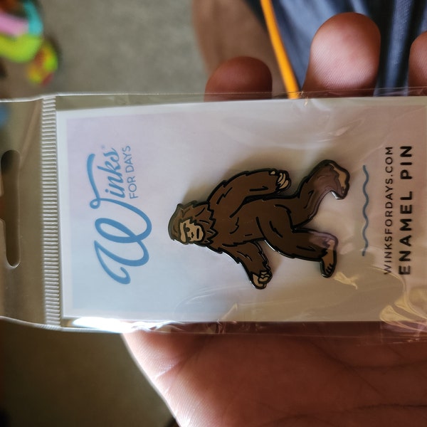 Bigfoot Sasquatch Hard Enamel Lapel Pin - Etsy
