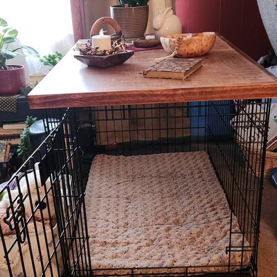 Dog Crate Topper Dog Crate Cover Dog Crate Furniture Dog Kennel Topper ...