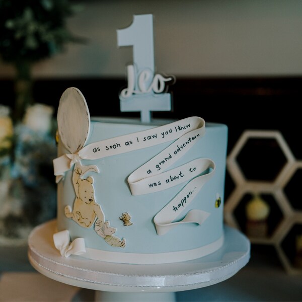 One Cake Topper, First Birthday Cake Topper, ONE Smash Cake Topper ...