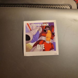 Transformers Starscream Sticker - Etsy UK