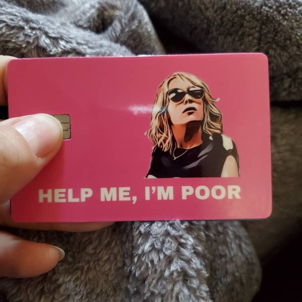 Treat Yo' Self Credit Card Skin, Sparkly Credit Card Skin, Credit Card ...