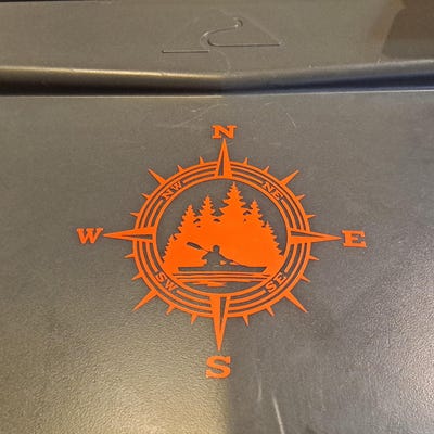 Pennsylvania Hex Compass Decal, Amish Hex Sign, Dutch Compass Wall ...