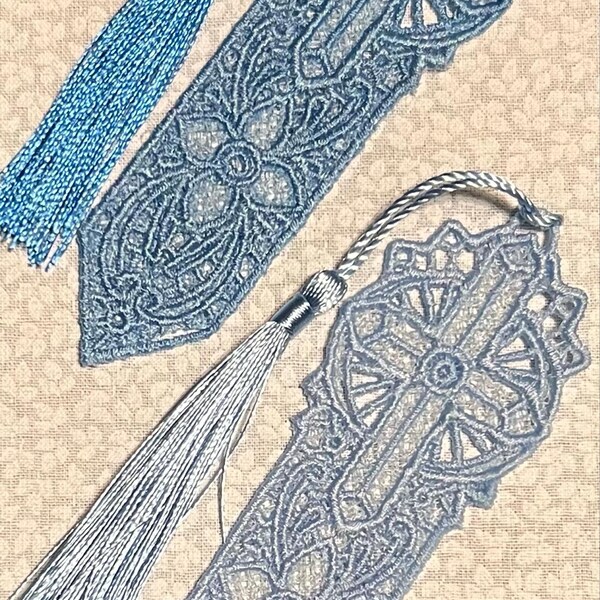 FSL Cross Bookmark - Machine Embroidery Design, Freestanding Lace ...