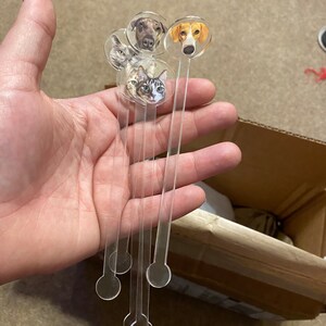 Dog Stir Stick for Wedding, Dog Drink Stirrer, Dog Signature Drink ...