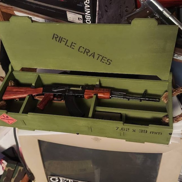 Riflecrates - Classic Wood Army Crate for SKS *no Gun Included* - Etsy