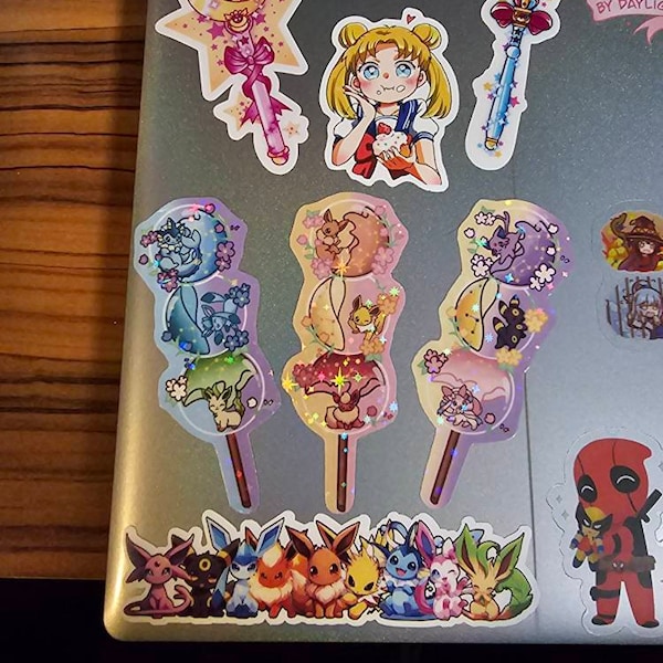 Kawaii Anime Cat Girl Vinyl Decal Cat Girl Sticker Vinyl Sticker Kawaii ...