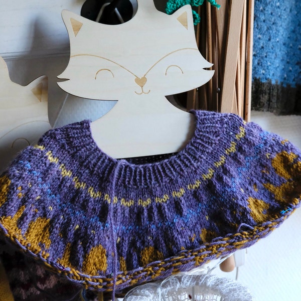 Red Squirrel Chart Stranded Knitting Fairisle Instant Digital Download ...