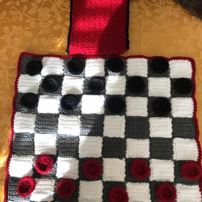 CHECKERS SET PDF Crochet Pattern english Only - Etsy