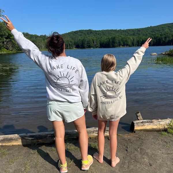 Custom Lake Squad Shirt, Personalized Lake Group Tshirt, Lake House ...