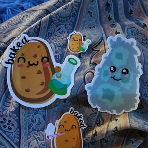 Self Care Weed Jar Sticker Stoner Weed Sticker Cannabis Vinyl Sticker ...