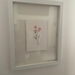 Watercolor Birth Month Flower Prints Floral Garden Collage - Etsy