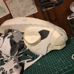 Ultimate Dinosaur Mask Pattern Pack Four Digital Patterns for EVA Foam ...