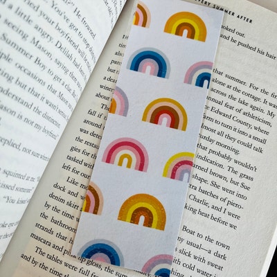 A Pink Spring Bookmarks Floral Bookmarks Pink Bookmarks Butterfly ...